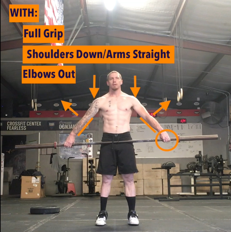 Overhead Position: Establishing Snatch Grip – Vaughn Weightlifting
