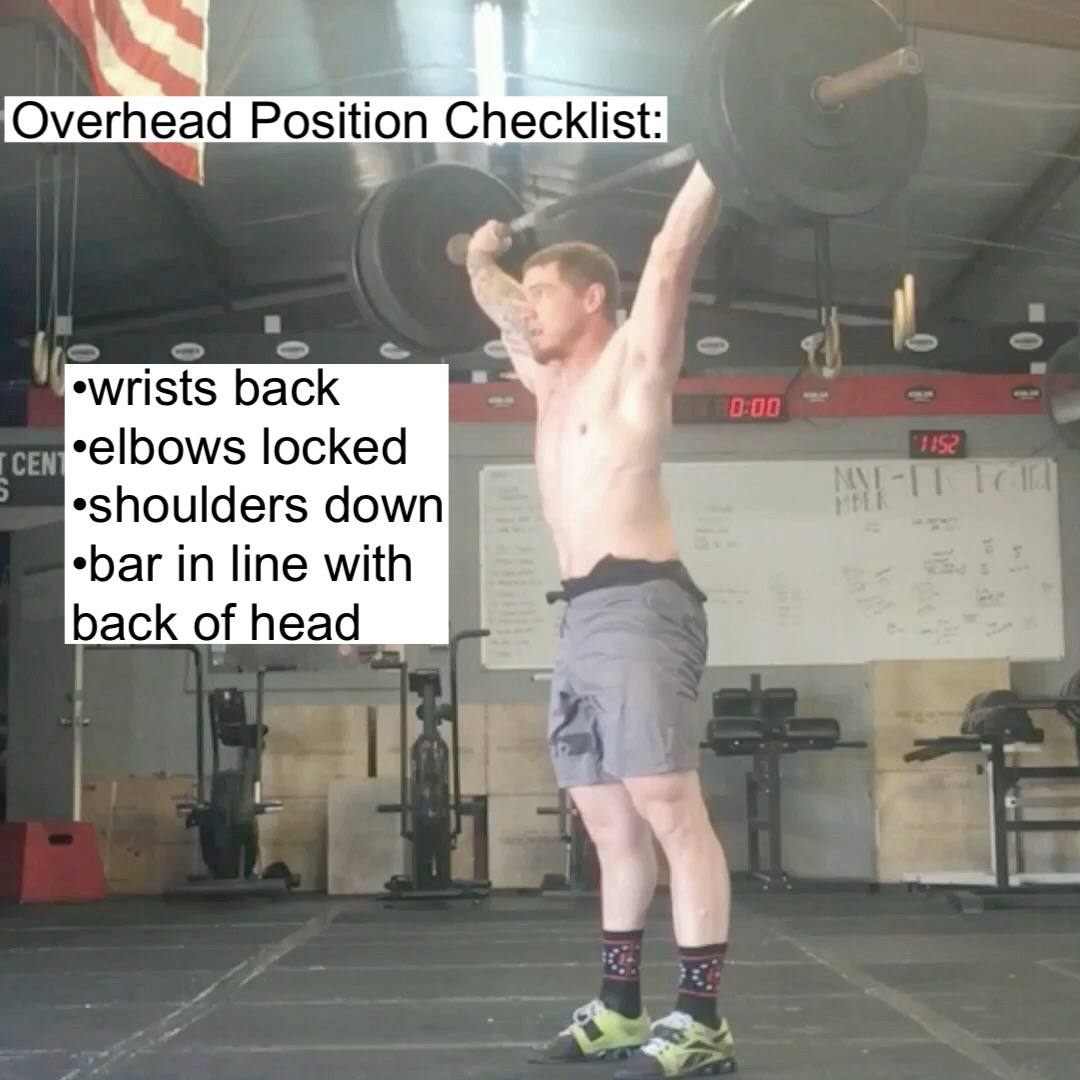 Overhead Position: Application – Vaughn Weightlifting